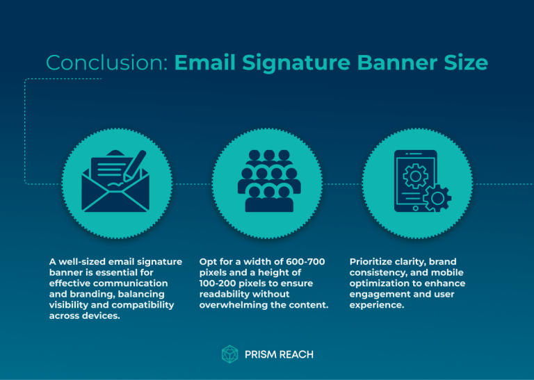 Perfect Email Signature Banner Size for Maximum Impact