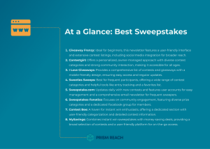 Top Sweepstakes: Your Ultimate Guide to Newsletter Success